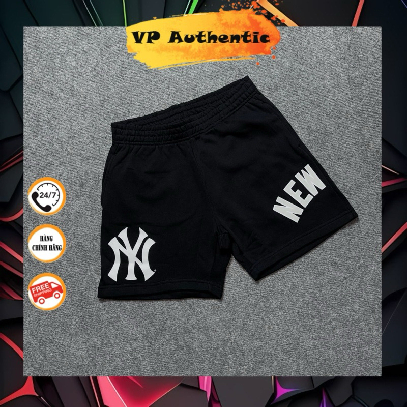 [ Genuine ] Genuine New Era Shorts New York Model Black (VP Authentic ...