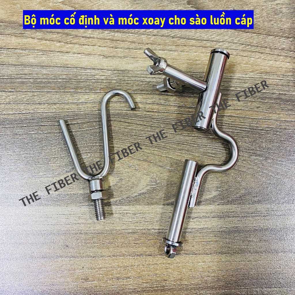 Fixed Hook Head Swivel Hook for Fiber Optic Cable Pole - Fiber Optic ...