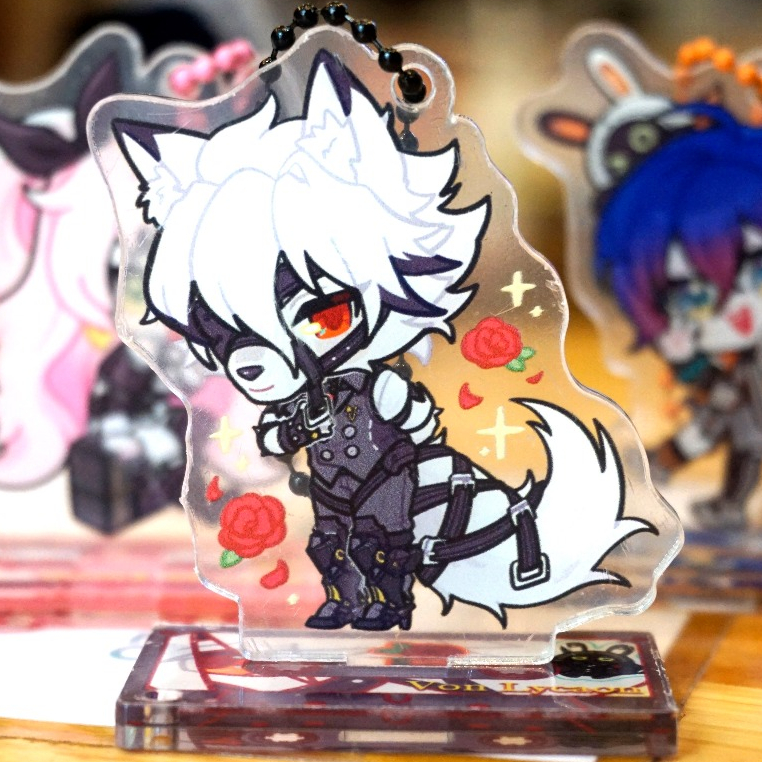 (AVAILABLE) STANDEE + KEYCHAIN ZENLESS ZONE ZERO 6CM DOUBLE BOARD ...