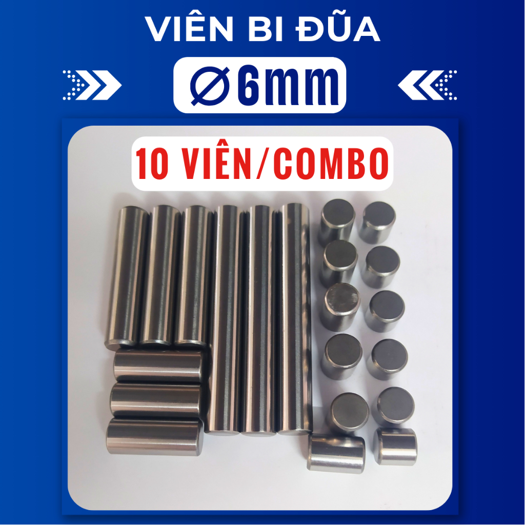 6mm diameter roller balls - 6mm needle balls (10 balls/Combo) | Shopee ...