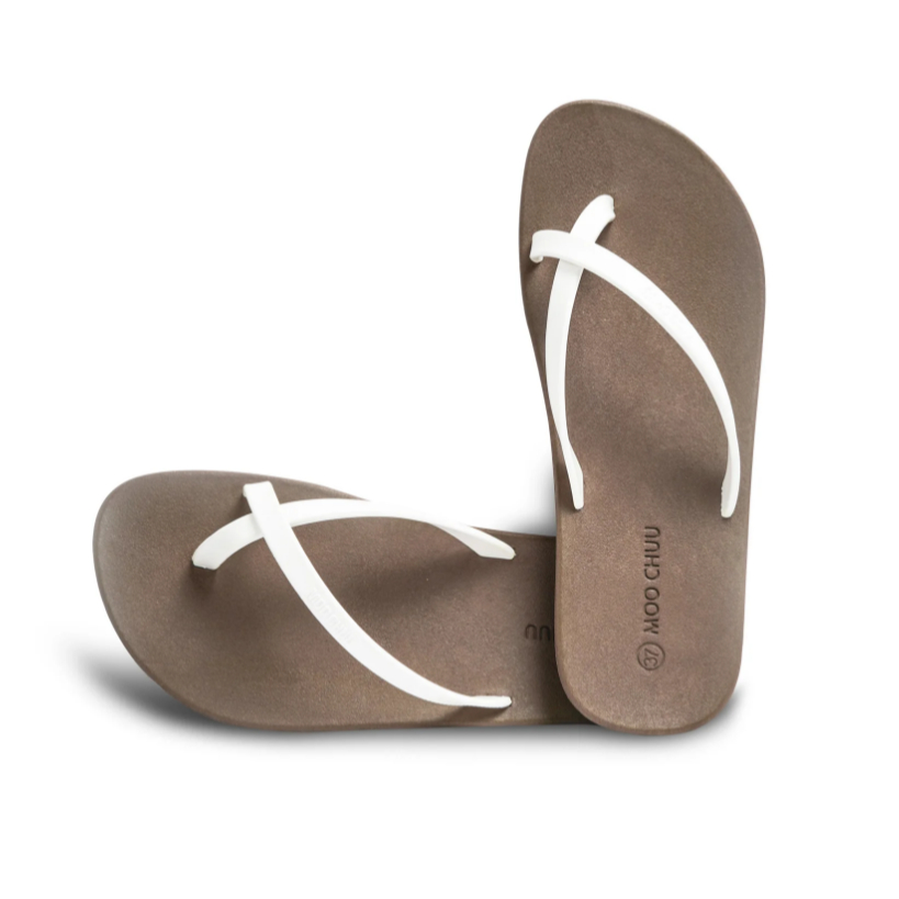 Moochuu ALPHA Women's Thai Flip-flops Genuine Feminine Rubber Flat Sole ...