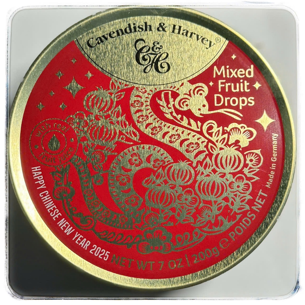 Gift Box German fruit candy Cavendish Harvey 200g spring mid-autumn ...