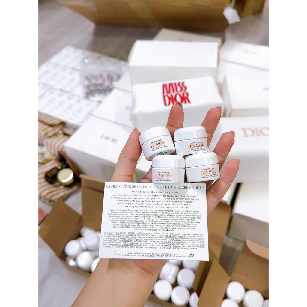 [Unbox] La Mer Moisturizer Creme mini size 3.5ml - COMPANY PRODUCTS ...