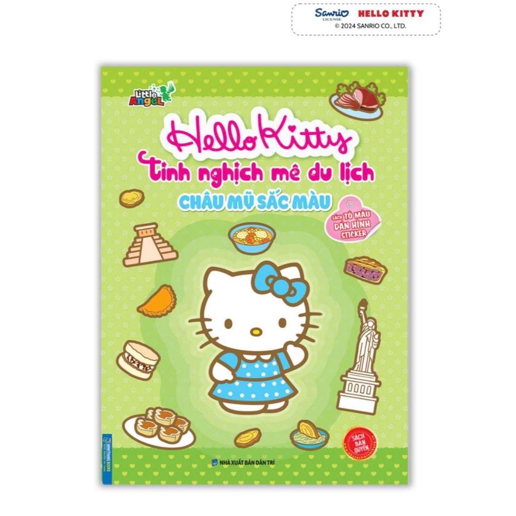 Book - Mischievous Hello Kitty loves travel - Colorful America ...