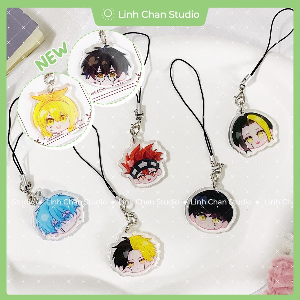 Mashle Magic and Muscles phone charm keychain | Linhchanstudio x Artist ...