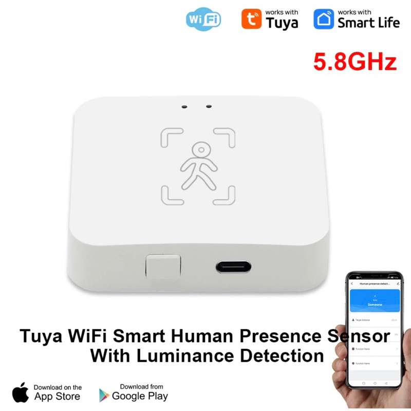 Tuya Zpir9 Human Body Presence Sensor | Shopee Philippines