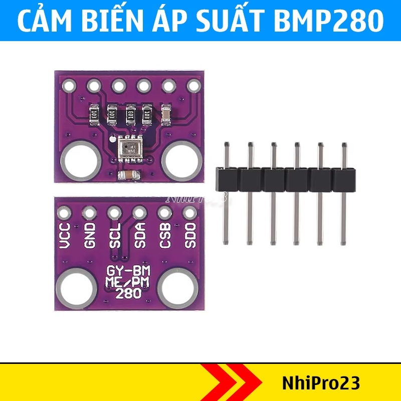 IIC I2C pressure and temperature sensor of BMP280 3.3V | Shopee Philippines