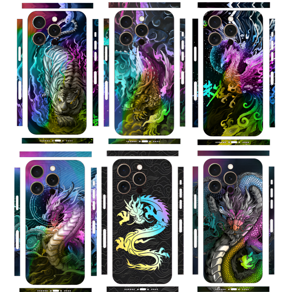 Ppf stickers printed with seven-color Four Spirits | Shopee Philippines