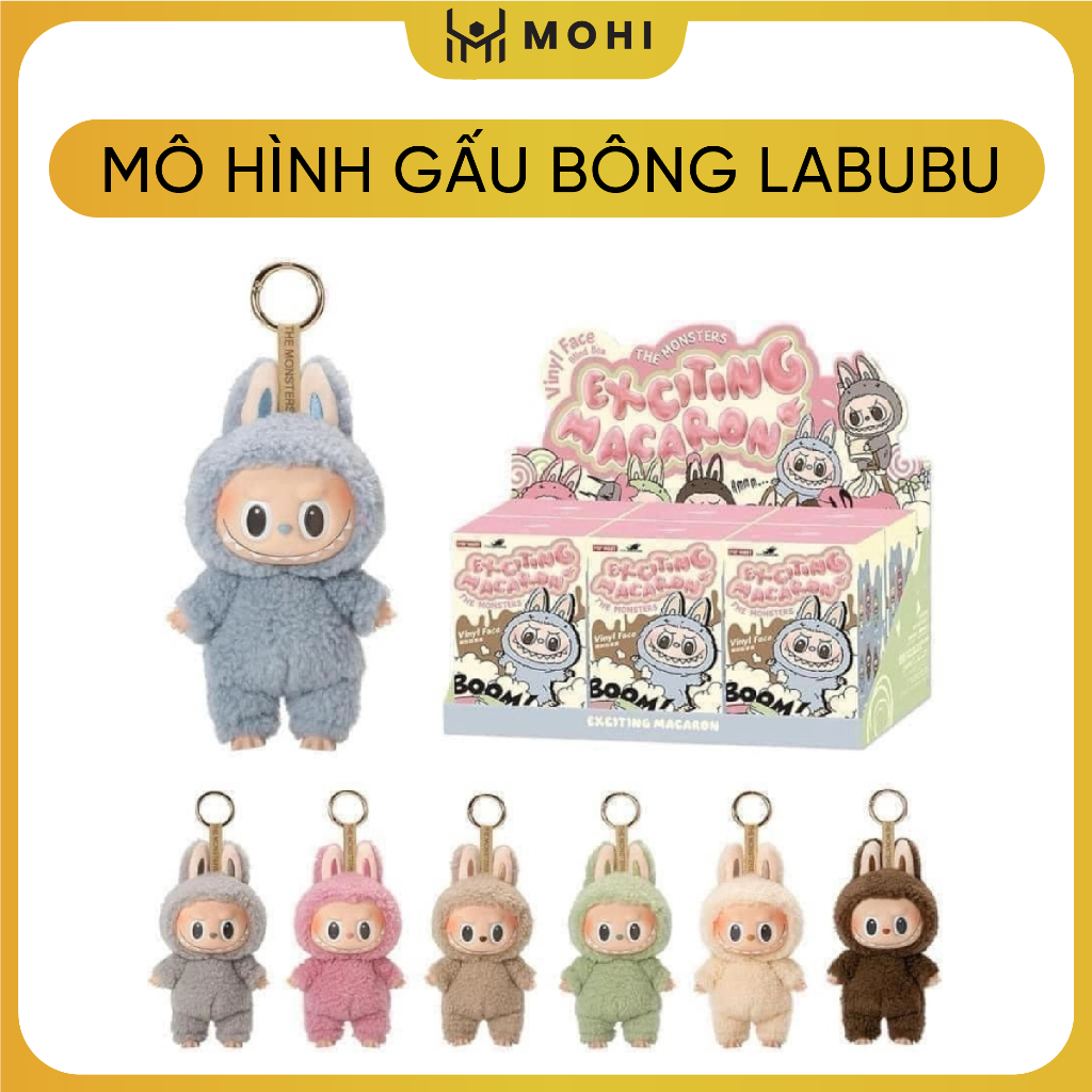 Labubu Teddy Bear 7 basic colors - Height: 15cm - Weight: 300grams ...