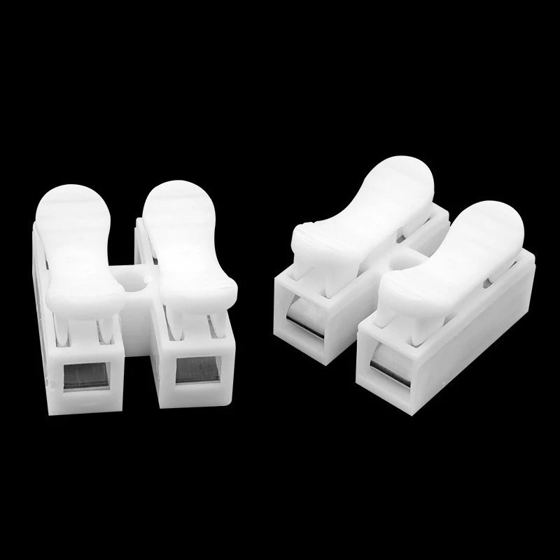 Two-pin quick wire connector, Power cable connector Quick connection ...