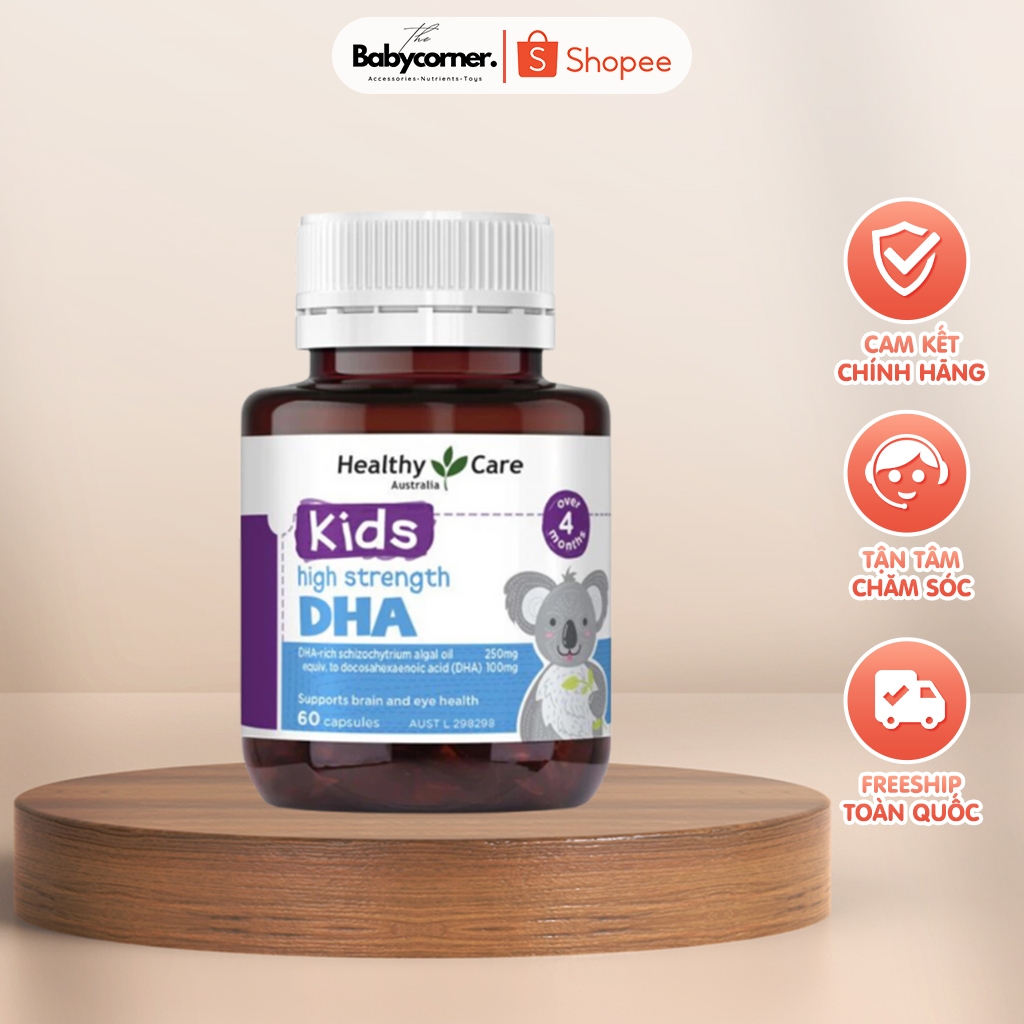 Healthy Care Dha Kid Australian Dha supplement for babies supports the ...