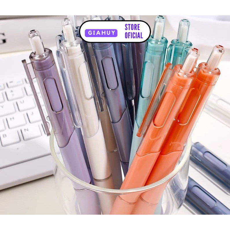Premium Water Ballpoint Pen. Moka Quick-Dry Black Ink Nib 0.5mm ...