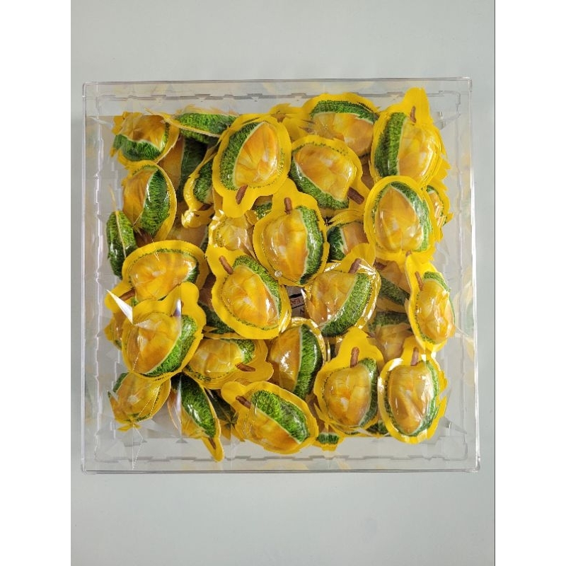 Thailand DURIAN Gummy Candy SQUARE BOX | Shopee Philippines