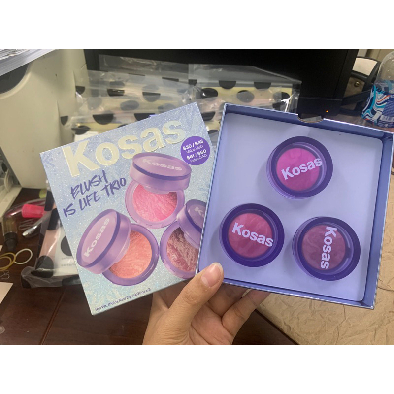 Kosas Kosas Mini Blush Is Life Trio Set Limited Edition Separate Set Shopee Philippines