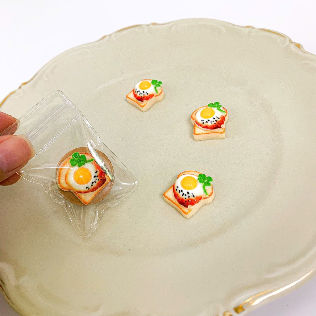 Egg SANDWICH keychain (mini food bag) | Shopee Philippines