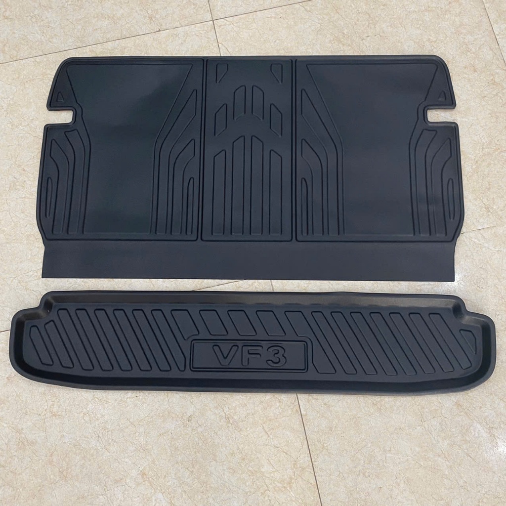Vinfast VF3 car trunk liner, flexible plastic material, no odor ...