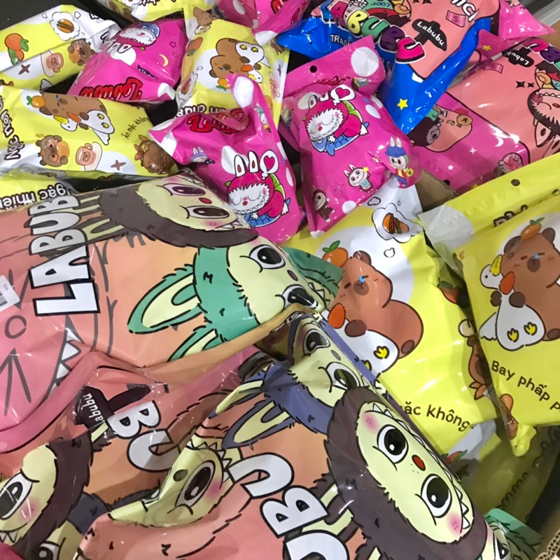 Labubu Blind Bag - Capybara Blindbox lucky box pack character test Fun ...