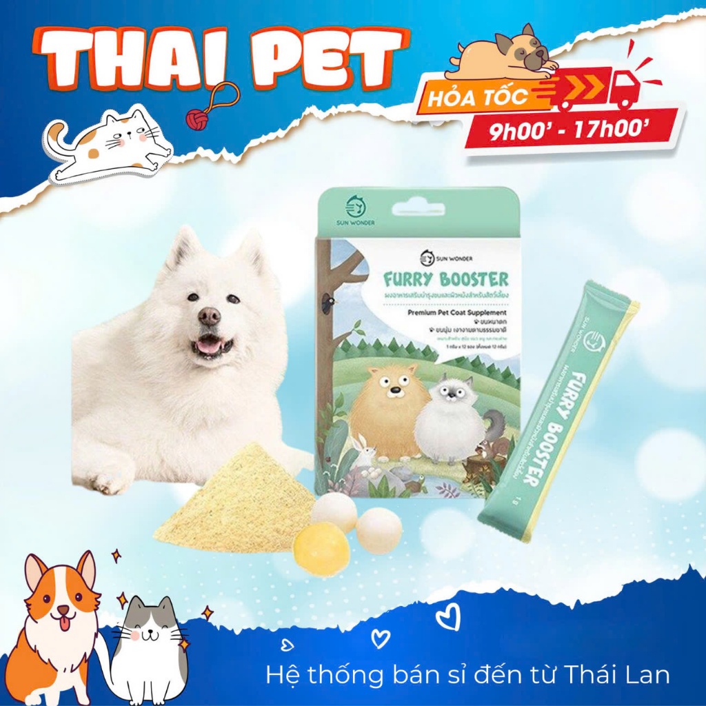 Sun Wonder Furry Booster for Dogs, Cats and Small Animals | Shopee ...