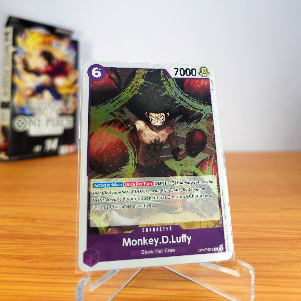 Genuine One Piece Monkey D Luffy OP07-073 500 Years in the Future TCG ...