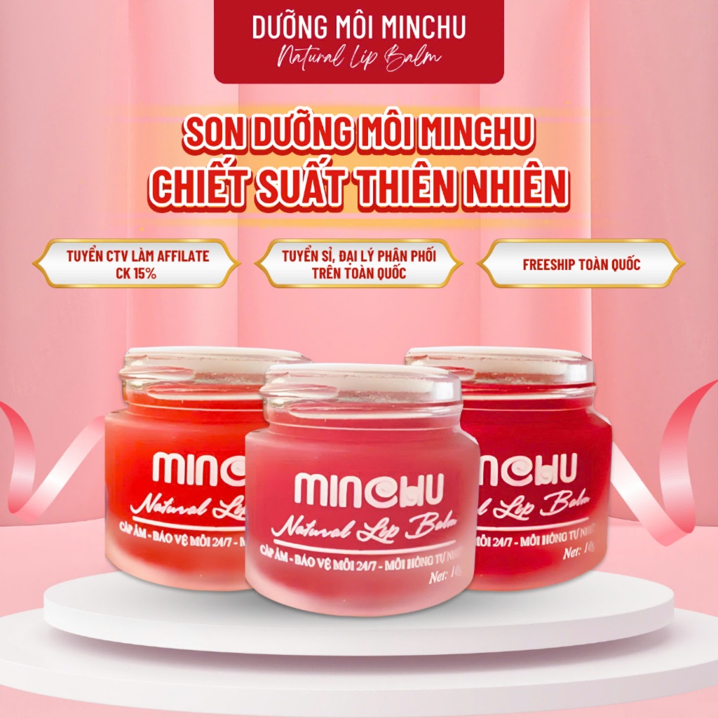 Minchu PREMIUM Lip Balm Lip Balm with Benign Natural Extracts Helps ...