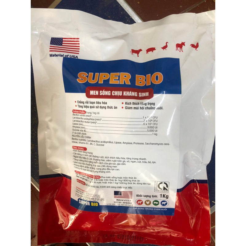 Digestive enzymes are resistant to antibiotics. Super BIO. 1kg | Shopee ...