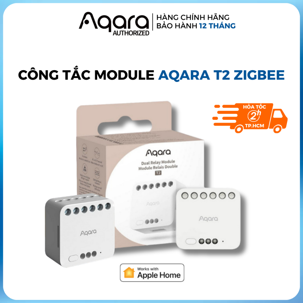 Aqara T2 Module Switch - Dual Relay Module T2, Zigbee connection ...