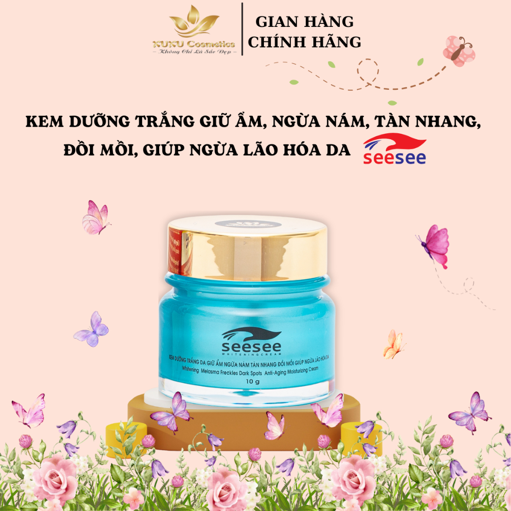Seesee Moisturizing Whitening Cream to Prevent Slingshotm Freckles and ...