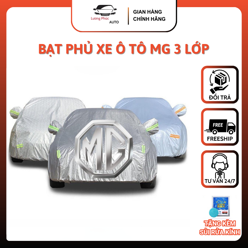 Car cover for MG HS, MG ZS,MG5 - 3-layer scratch-resistant car cover ...