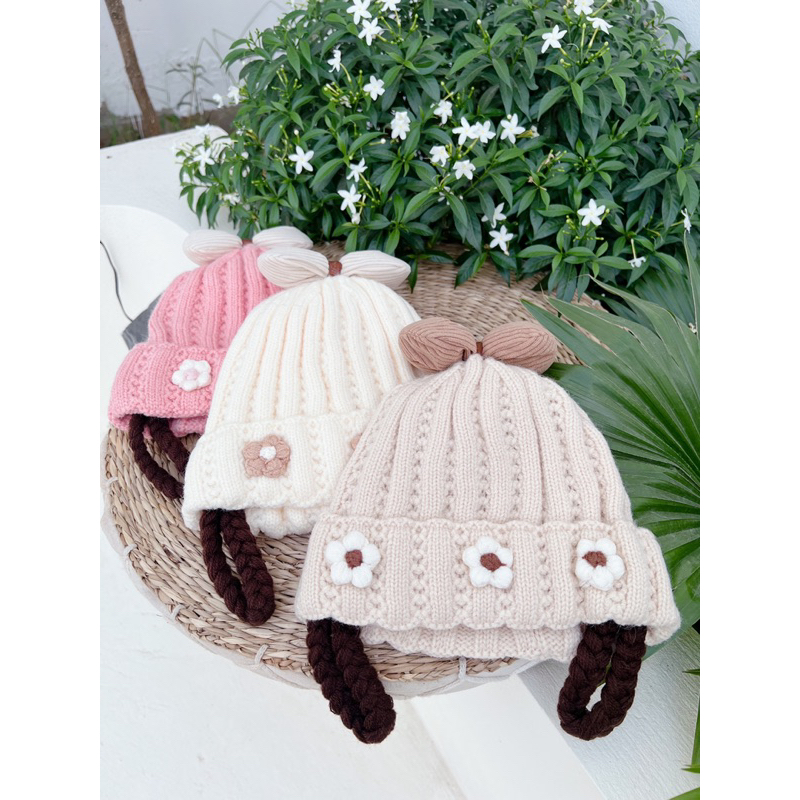 Very cute CNY sam wig beanie for girls (1-2 years old) | Shopee Philippines