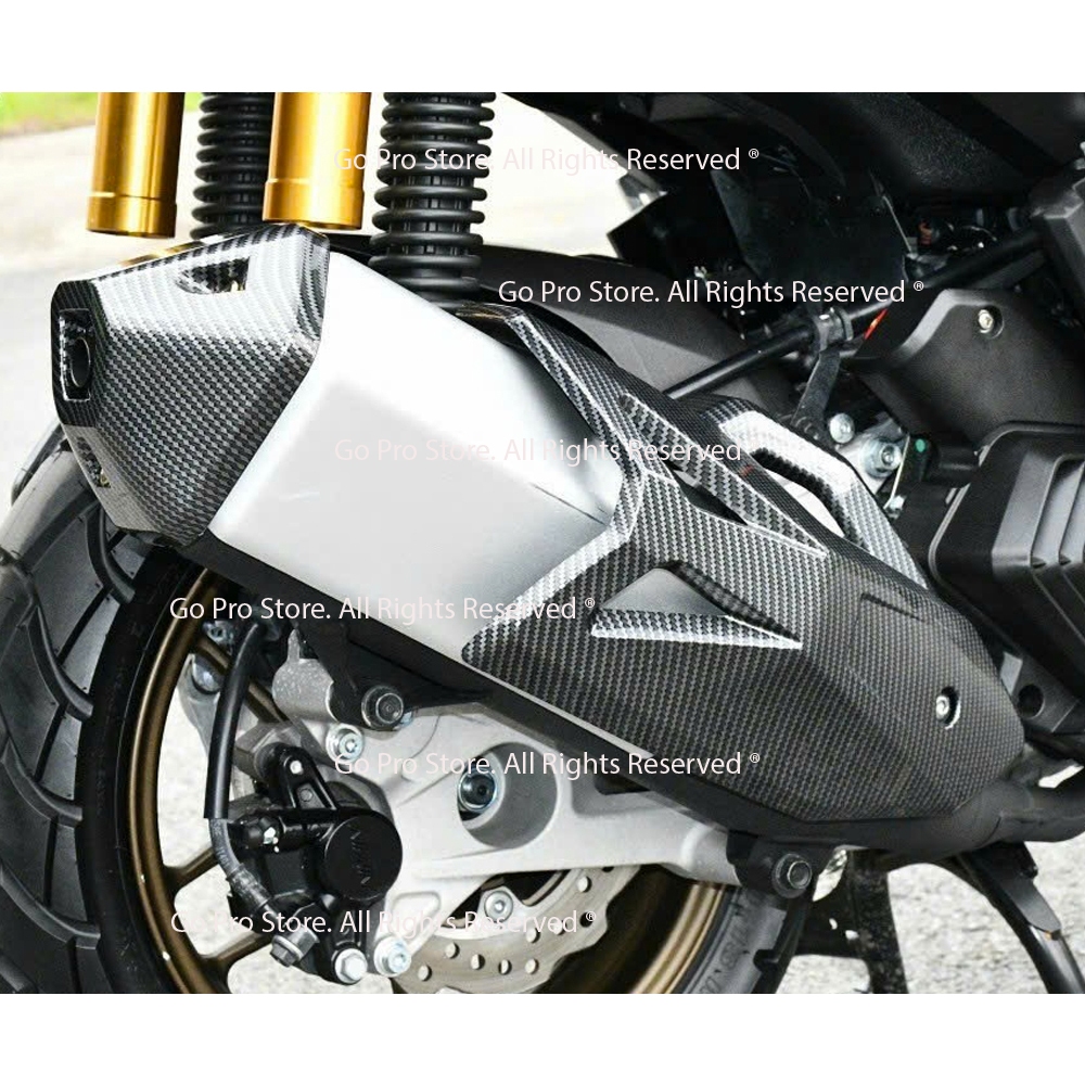 Muffler Cover, Muffler Cover ADV 160CC XI CARBON VT5091 | Shopee ...
