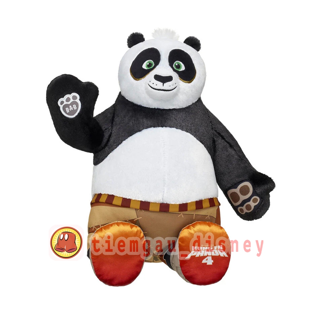 Master Ping Xiao Po teddy Bear from the movie Kungfu Panda 4 - Genuine ...