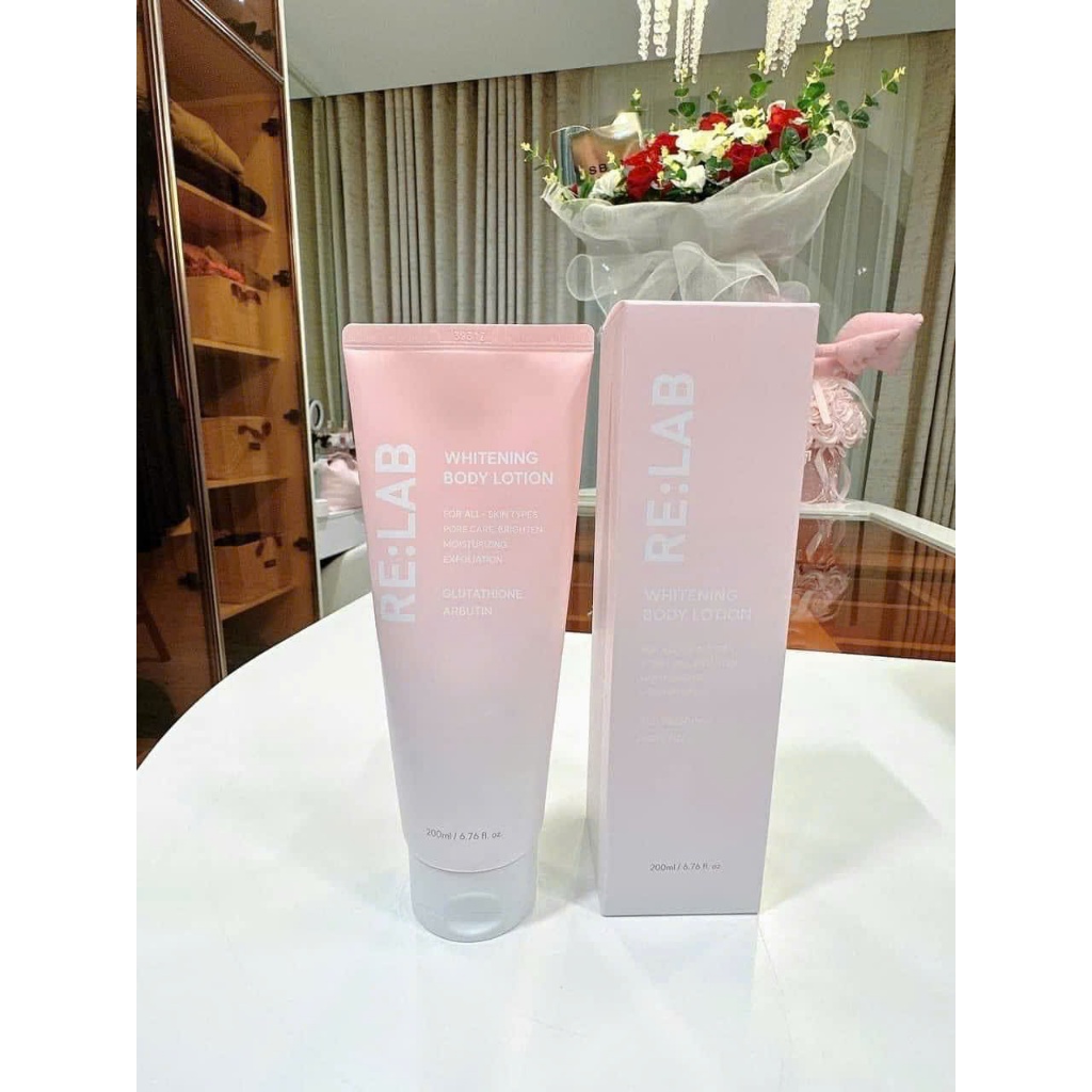 Re:Lab body lotion for whitening and moisturizing arbutin +glutathion ...