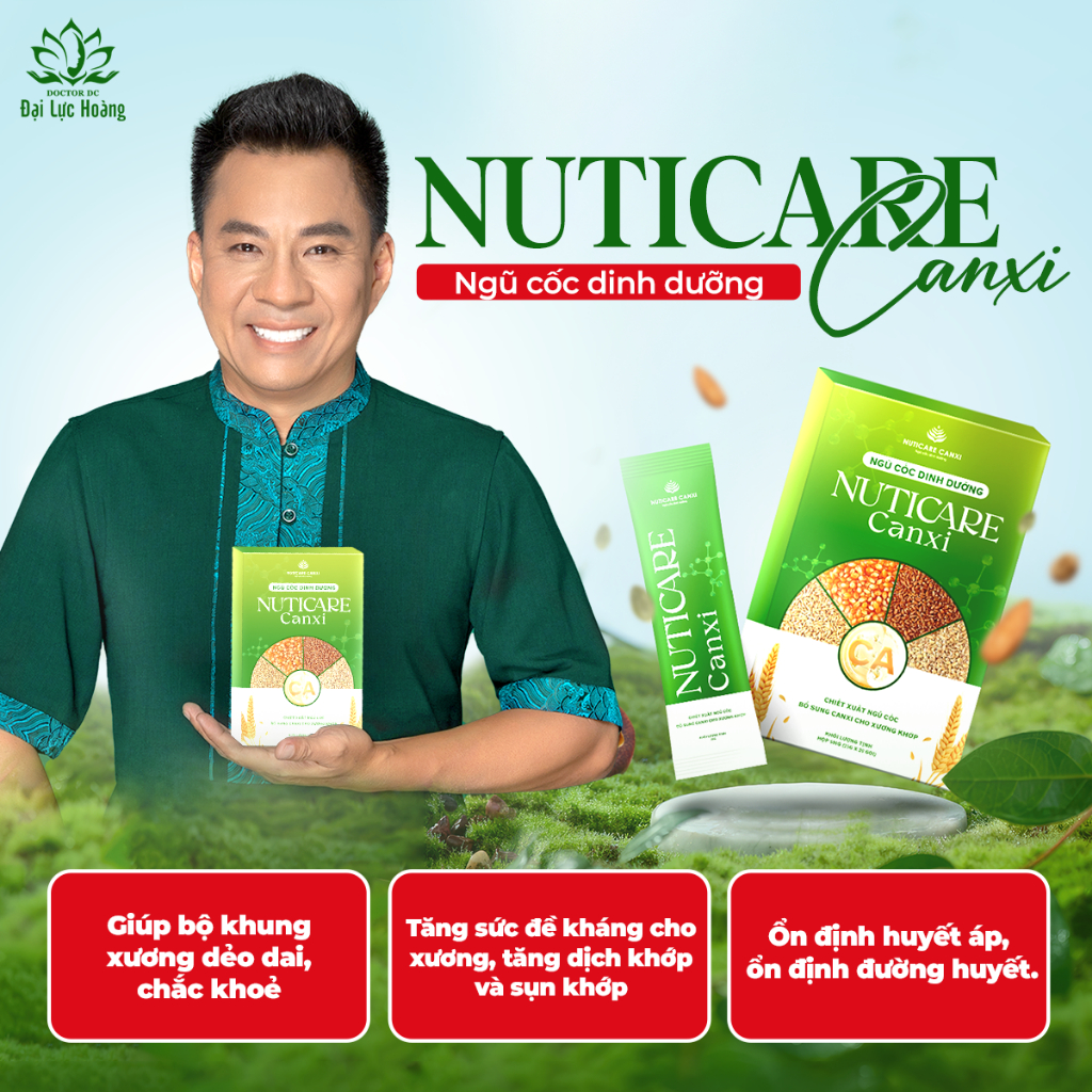 Nuticare Calcium nutritional cereal helps strengthen bones and ...