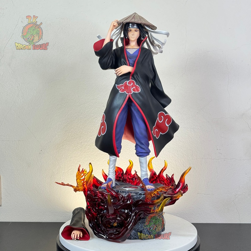 [With Led - 40cm] Uchiha Itachi Akatsuki model, extremely sharp ...