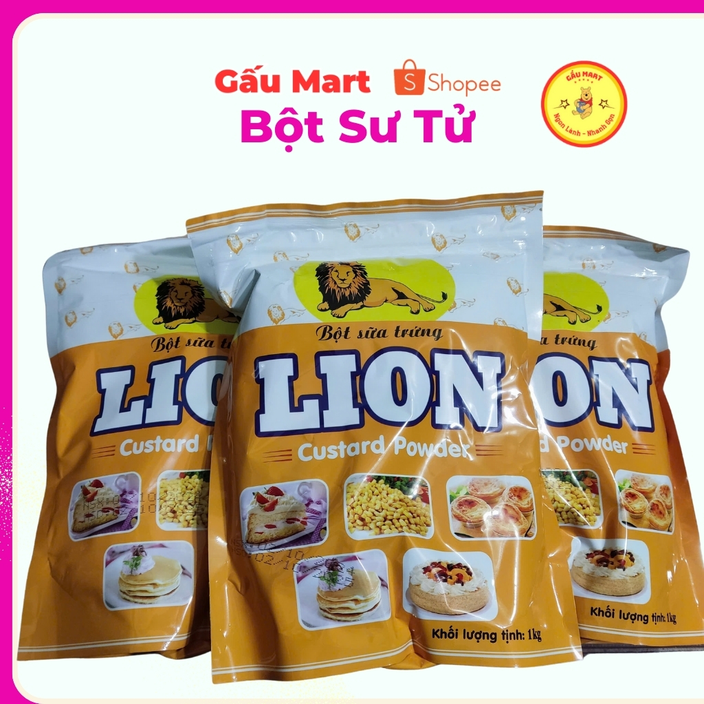 Thanh Phat Lion Powder 1kg, Lion - Delicious Taste for Cakes and Drinks ...