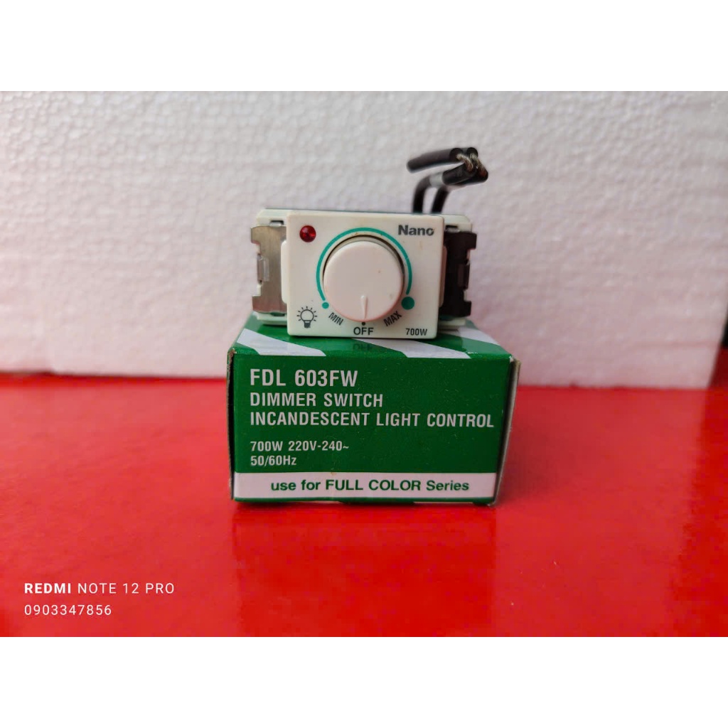 Panasonic Dimmer adjusts lamp brightness 700W NDL 603W Nanoco - FDL ...