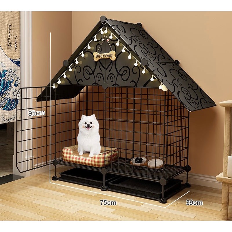 Free DRAWBAND, WOODEN HAMMER, COMBO Dog and Cat Kennel assembled with 2 ...