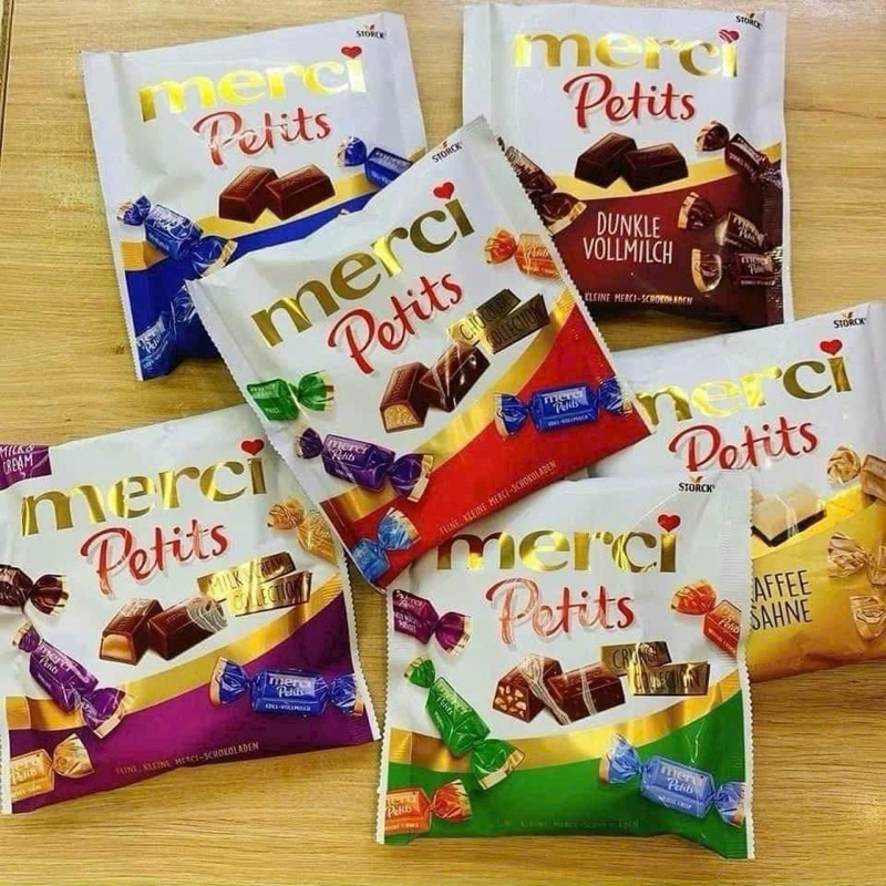 Merci Stock German chocolate candy 125g pack | Shopee Philippines