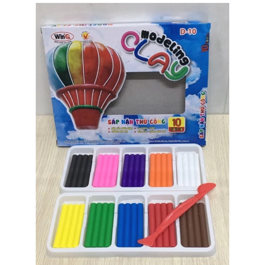Winq D-10 Modeling Clay (10 Colors) | Shopee Philippines