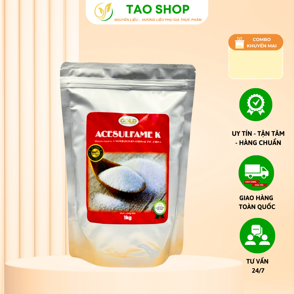 Acesulfame K super sweet sugar 1kg pack TAO ShopSG | Shopee Philippines