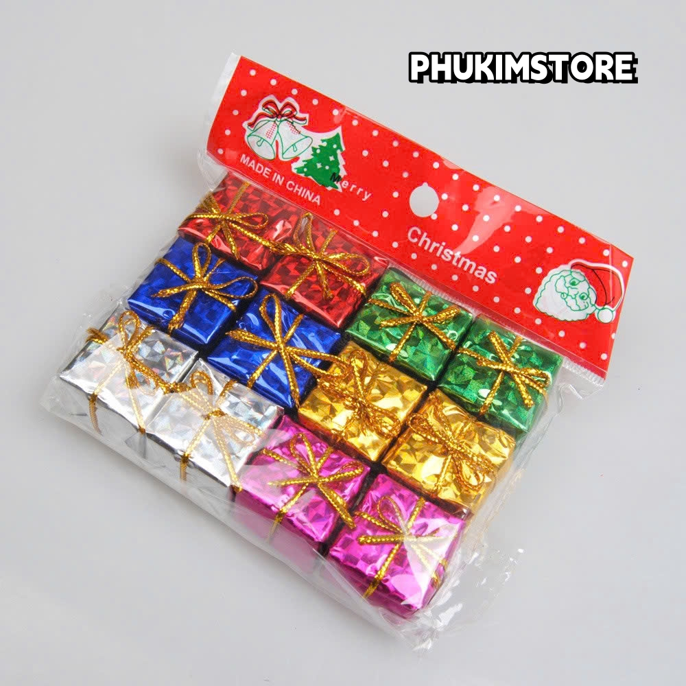 Colorful PK mini gift box for Christmas and Christmas decorations ...