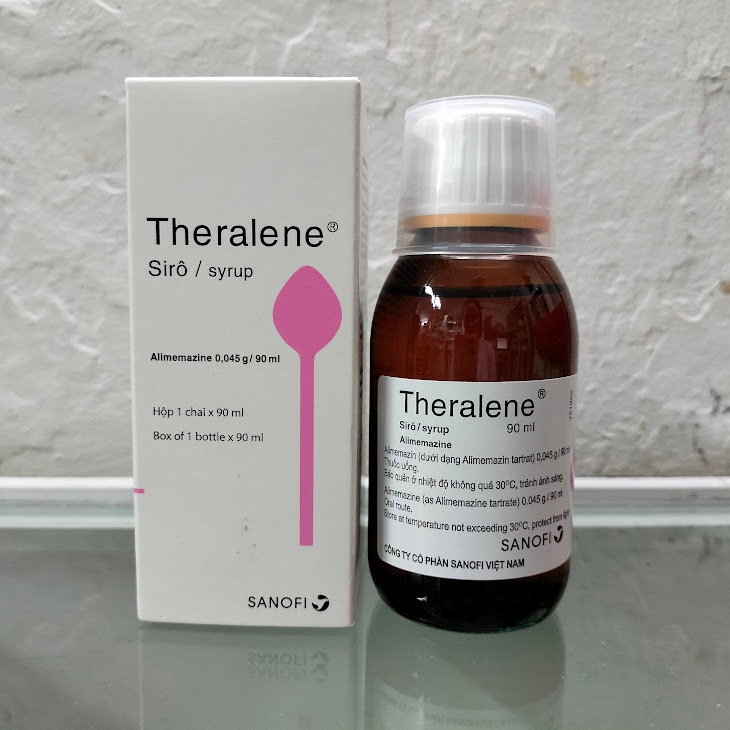 [DATE 11/2025] Cough Syrup Pink Spoon THERALEN Syrup helps relieve ...