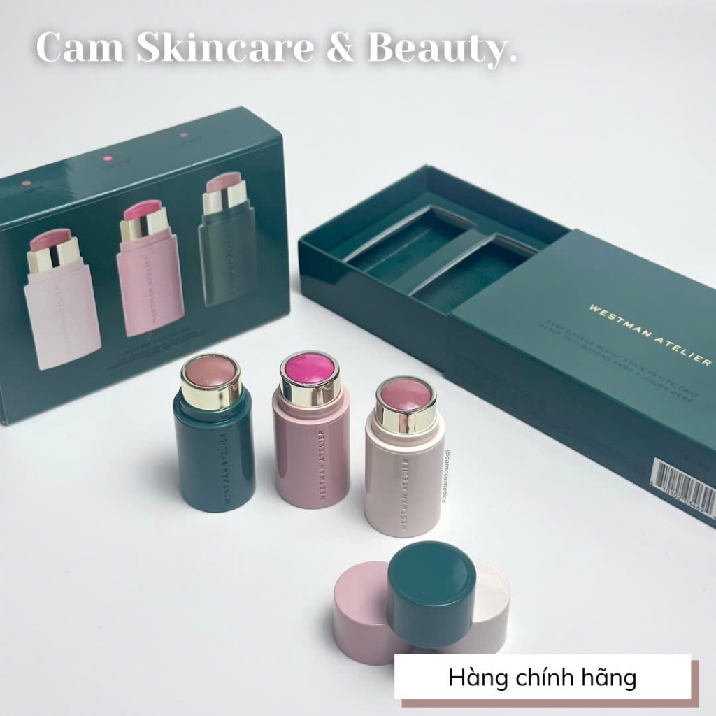 Set of 3 Westman Atelier Mini Baby Cheeks Blush Trio | Shopee Philippines