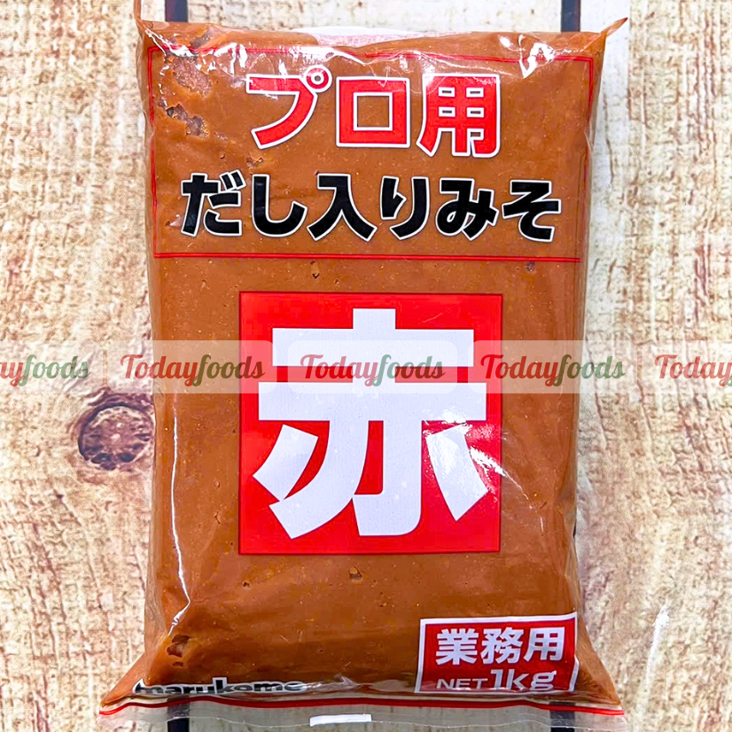 [Aka-Dashi Miso] Red Miso Sauce with Dashi {Marukome} 1KG - Aka Miso ...