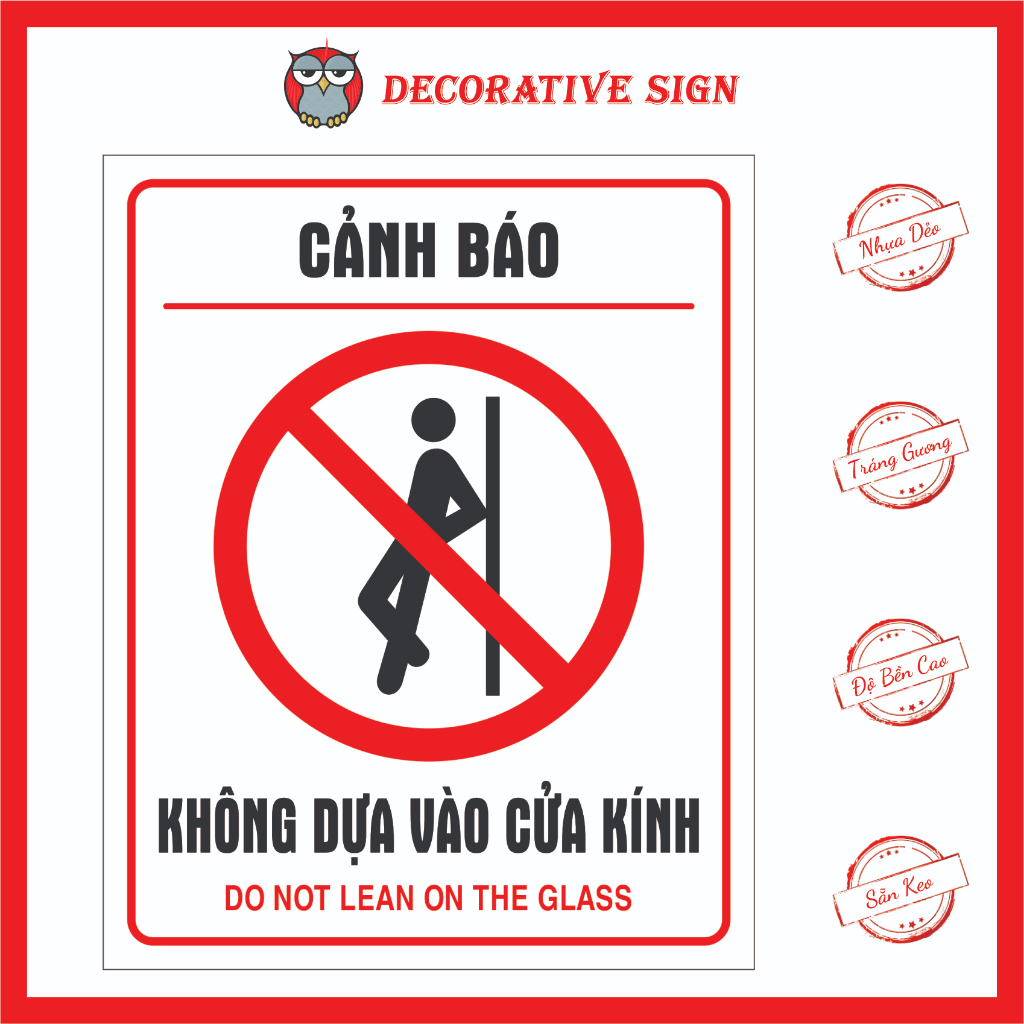 Do Not Lean On The Glass - Do Not Lean On The Glass | Shopee Philippines