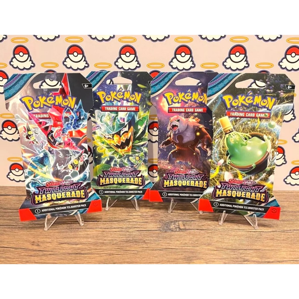 [Art Set] Combo of 4 Twilight Masquerade SLEEVED Booster Pack in ...
