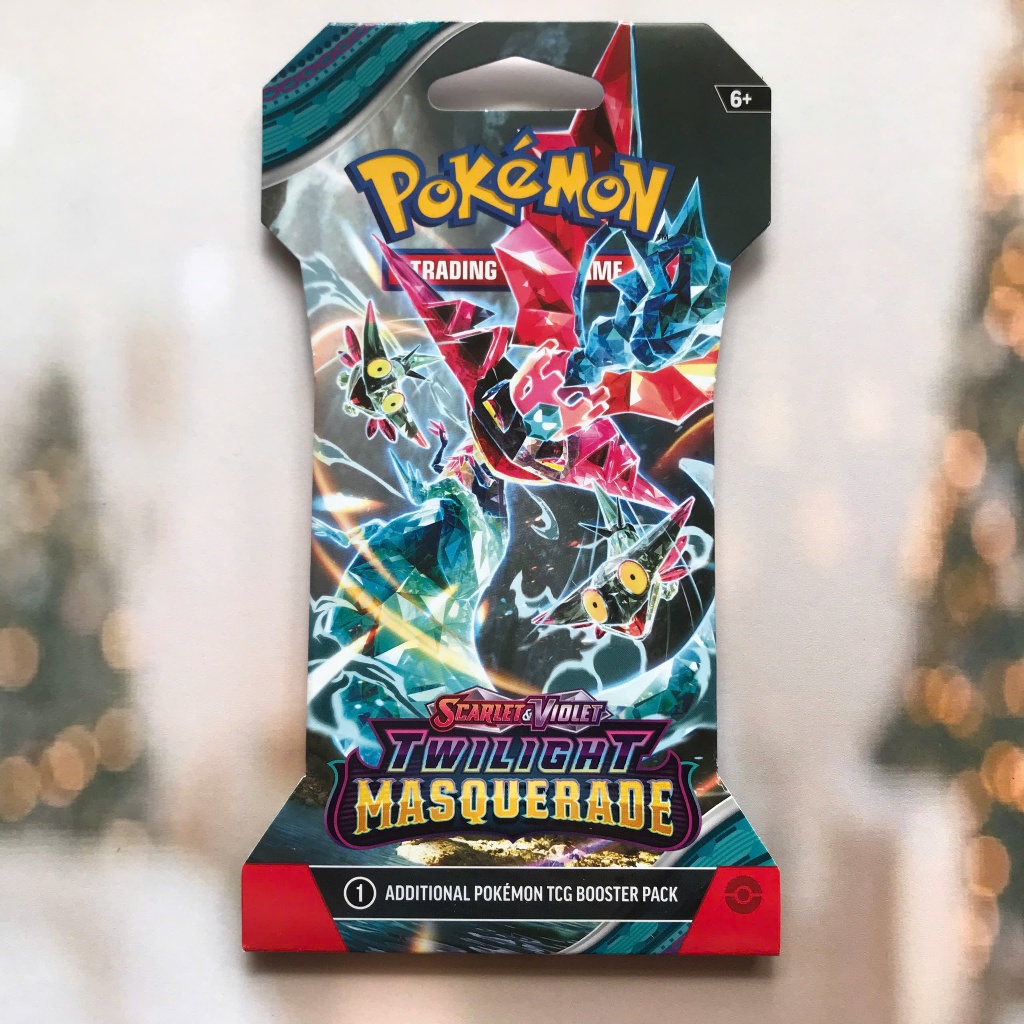 Genuine English Twilight Masquerade SLEEVED Booster Pack - Scarlet ...