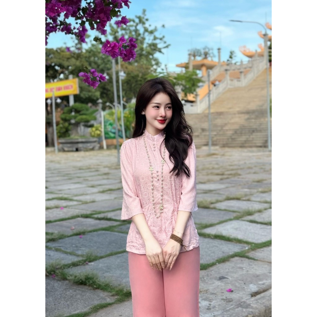 Modern ancient Chinese ao dai with money bag, high-quality Suzhou silk ...