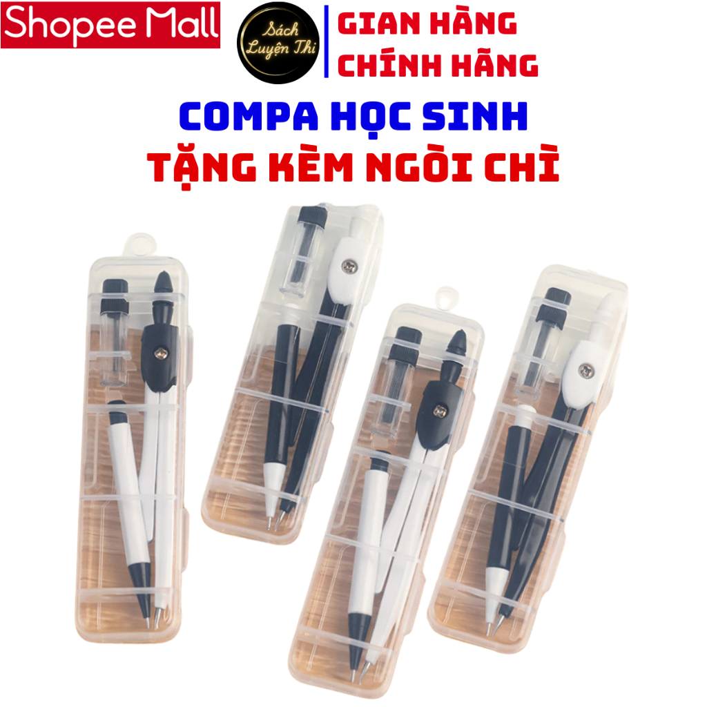 Cute student compass for technical drawing, Compass set with pencil nib ...
