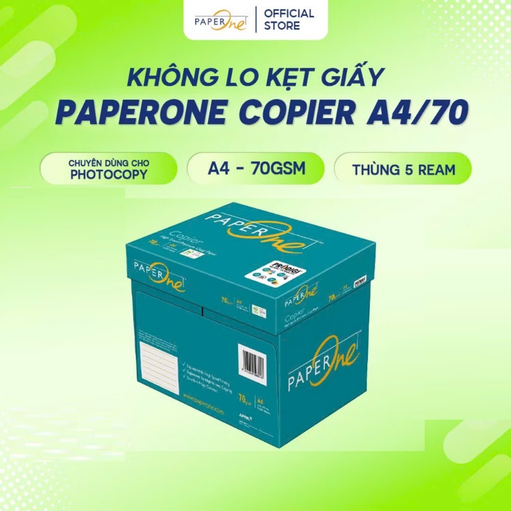 Printing Paper / Paper One A4 Photocopy Paper Quantity 70gsm - 500 sheets/ream | Shopee Philippines